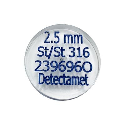 Test Piece Kit | Metal & X-Ray Detector Calibration Test Wands Kit ...