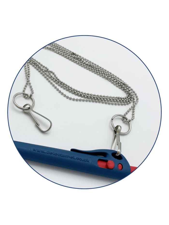 Metal Detectable Pen Tether | Metal Detectable & X-Ray Visible | Detectamet